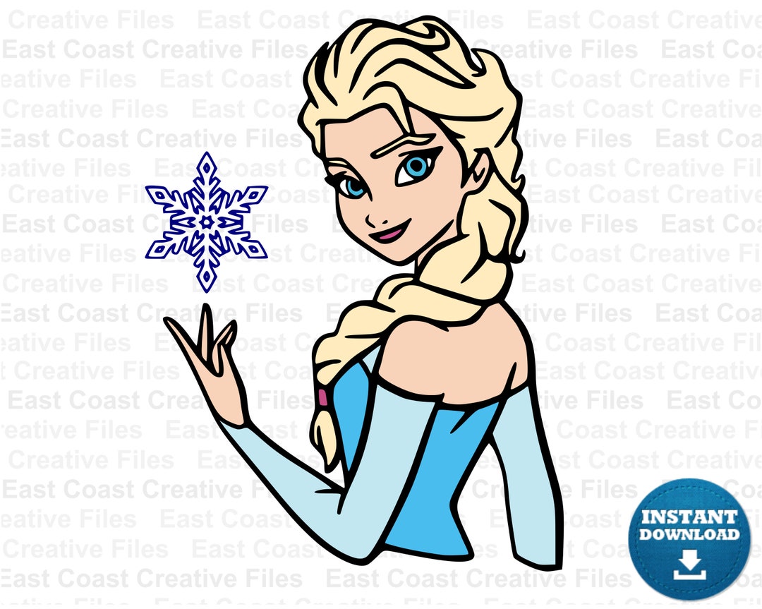 Layered Elsa SVG Frozen SVG Frozen Shirt SVG Cut File Svg - Etsy