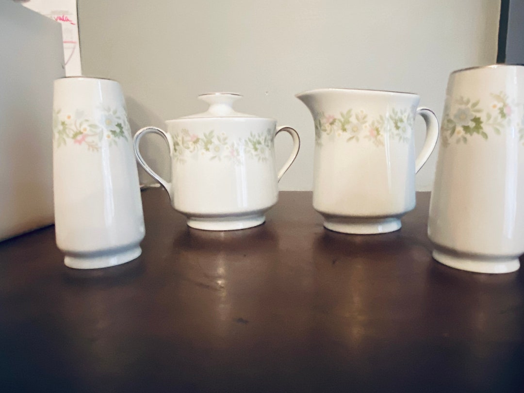 Johann Haviland Bavaria China Set of 4 Pieces Forever Spring Pattern ...
