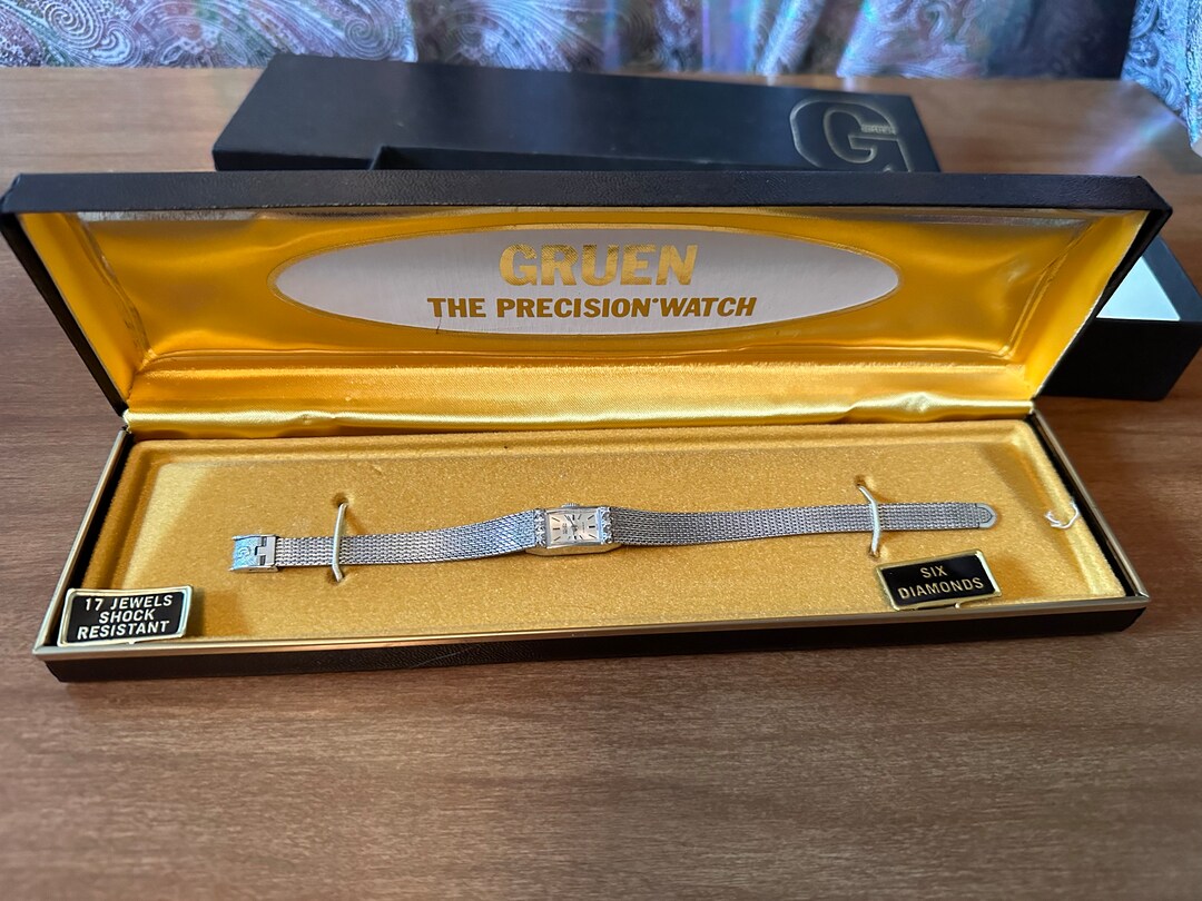 The Gruen Watch Company Vintage Precision Watch - Etsy