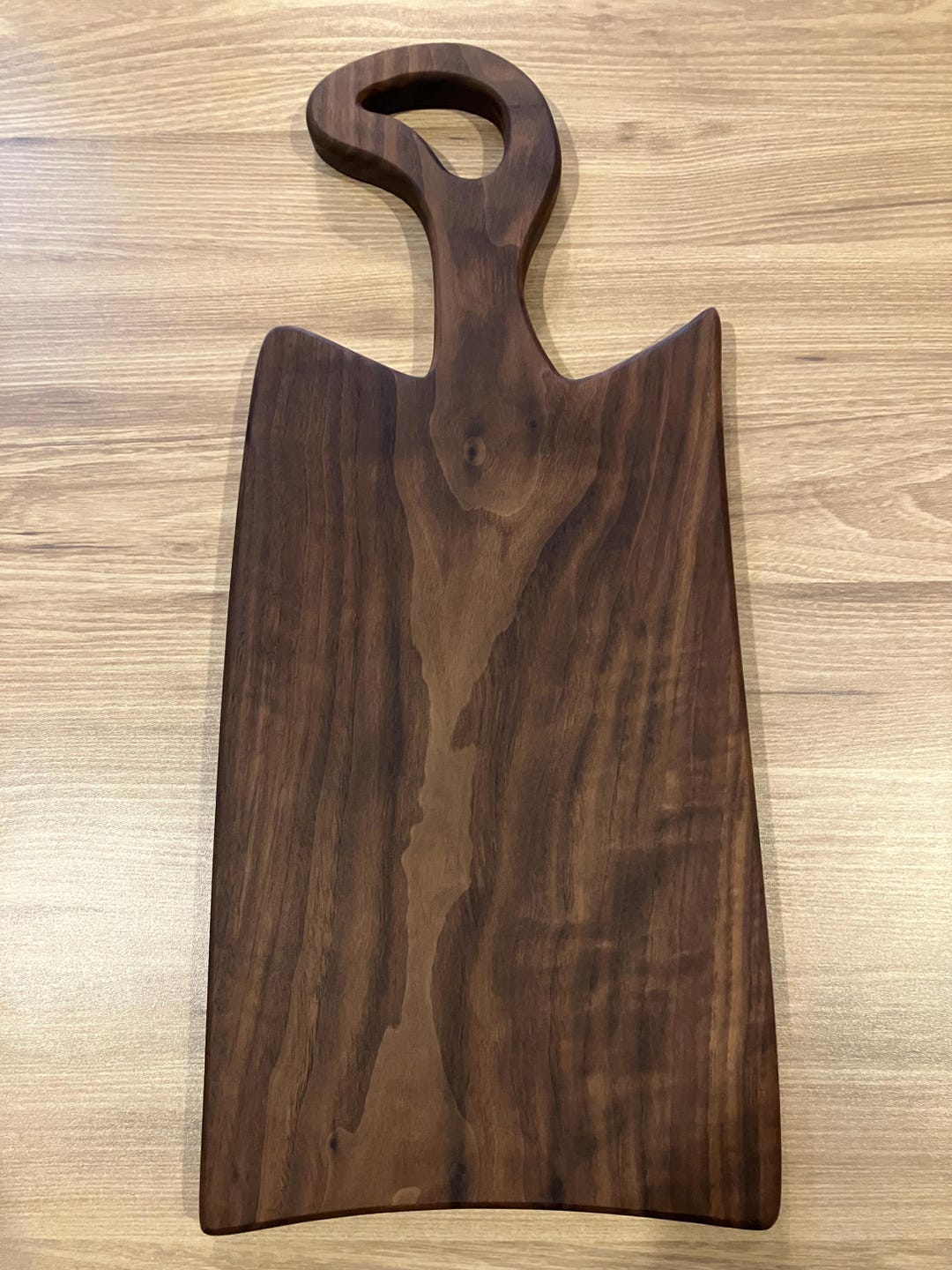 Charcuterie Board, Solid Walnut, Cutting Board, Kitchen Serving Board, Meat and Cracker Board ...