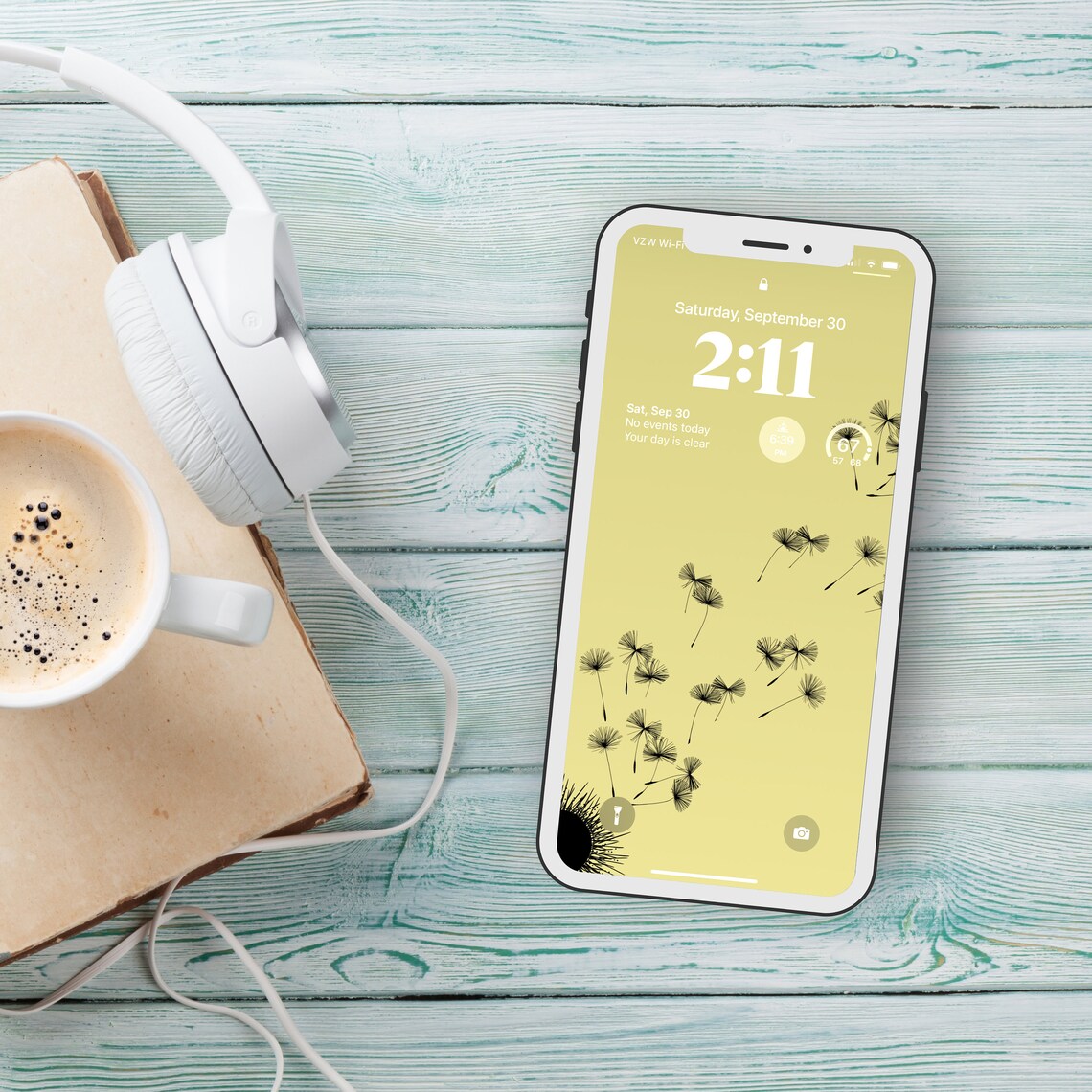 Elements of Fall iPhone Wallpapers Three Autumnal Phone Backgrounds - Etsy