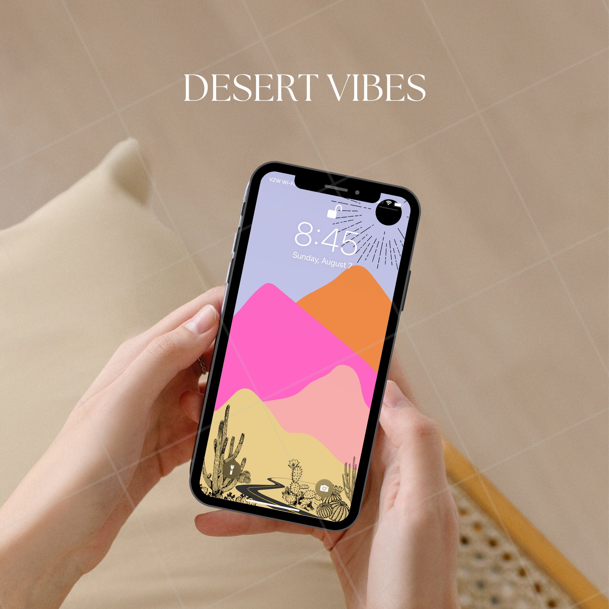 Desert iPhone Wallpaper Collection: Joshua Tree Park Inspired Phone ...