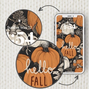 Autumn Bliss iPhone Wallpaper Collection Fall Harvest Phone Background ...