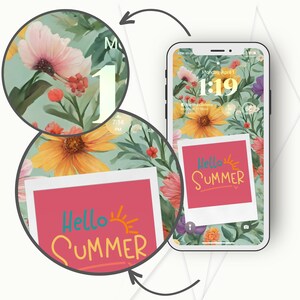 Sunny Days iPhone Wallpaper Trio: Summer-themed Phone Backgrounds ...