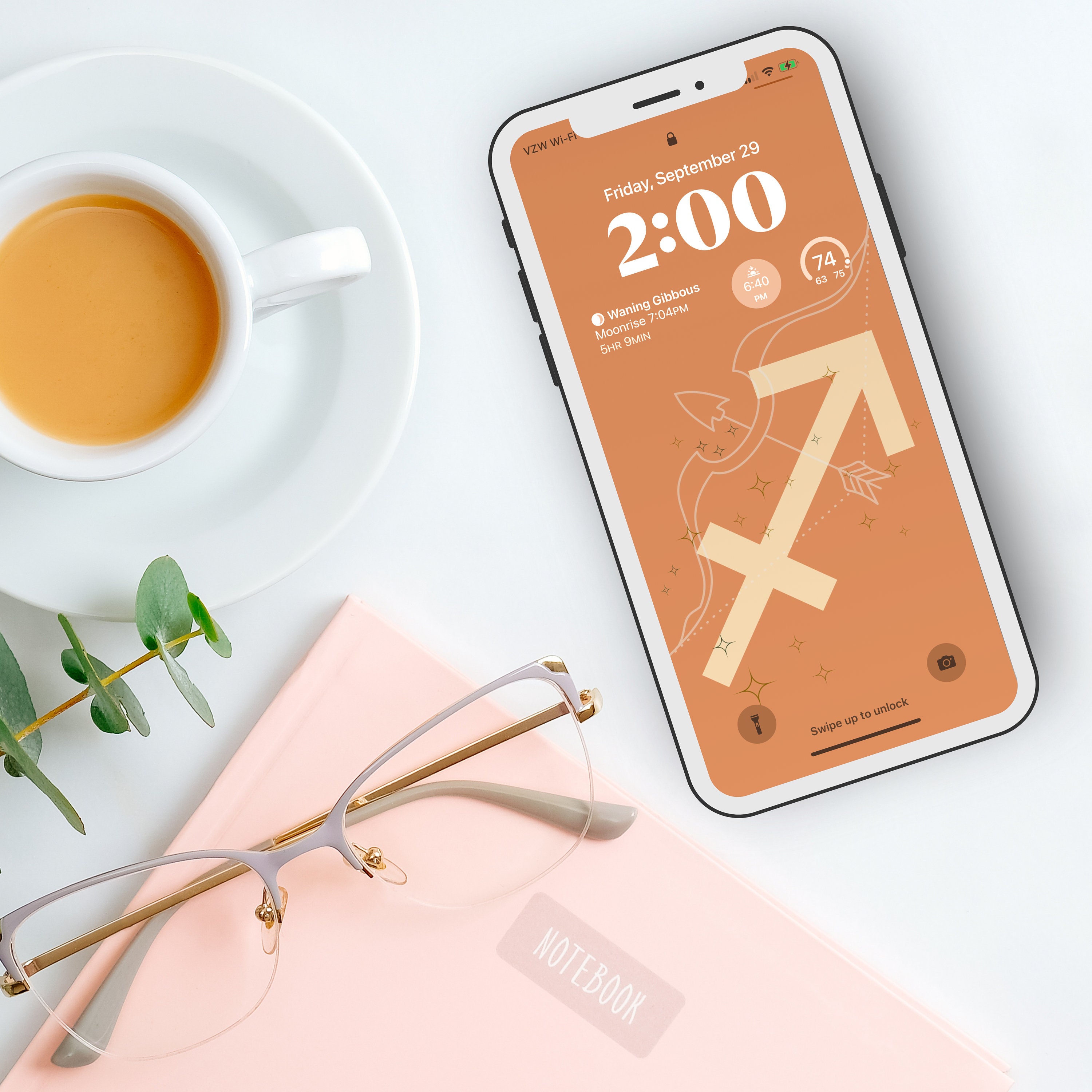 Sagittarius Zodiac Sign iPhone Wallpaper | One Astrology Phone ...