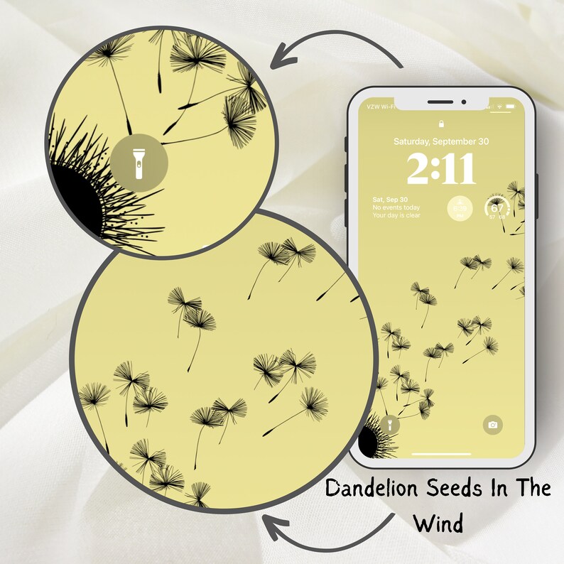 Elements of Fall iPhone Wallpapers Three Autumnal Phone Backgrounds - Etsy