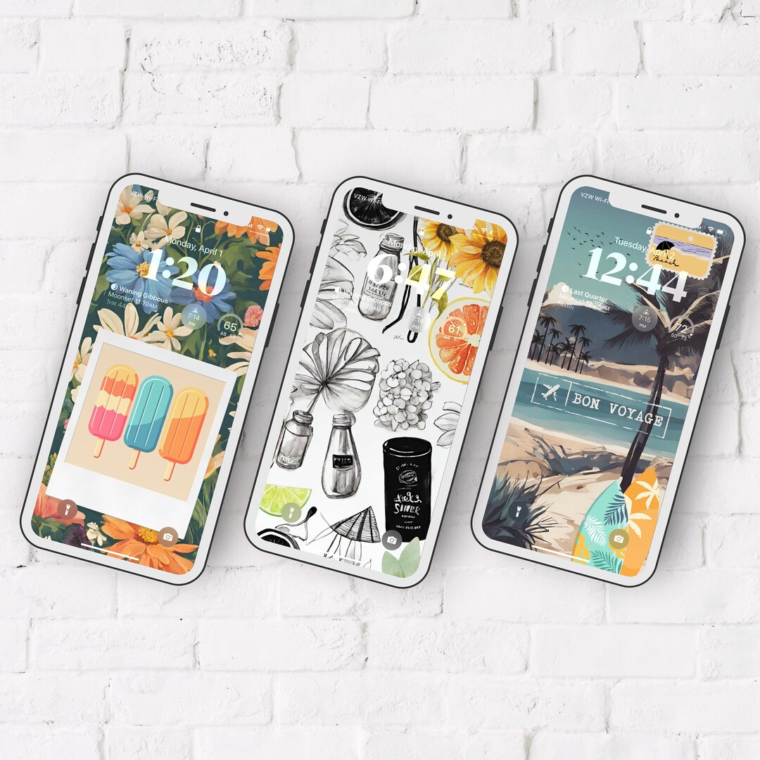 Summer Escape iPhone Wallpaper Collection: Summer Vibes Phone ...