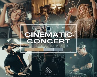 BEST Concert Lightroom Presets - Etsy