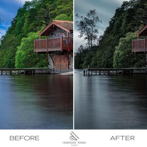 Cinematic Blues Lightroom Presets, Blue Film Presets, Deep Blue Presets ...