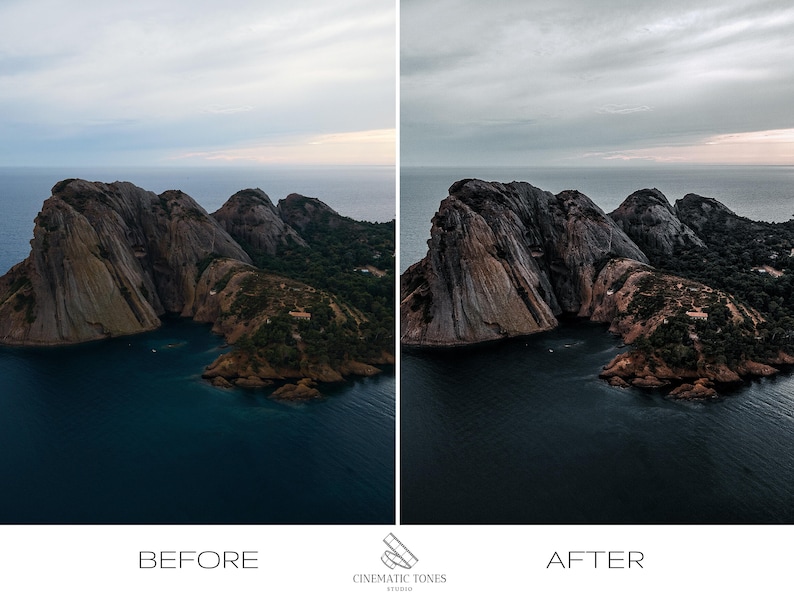 Cinematic Blues Lightroom Presets, Blue Film Presets, Deep Blue Presets ...
