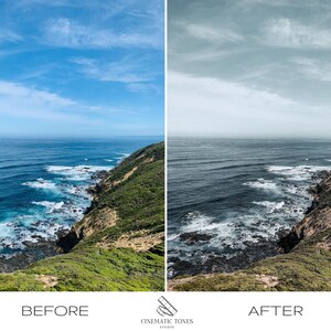 Cinematic Blues Lightroom Presets, Blue Film Presets, Deep Blue Presets ...