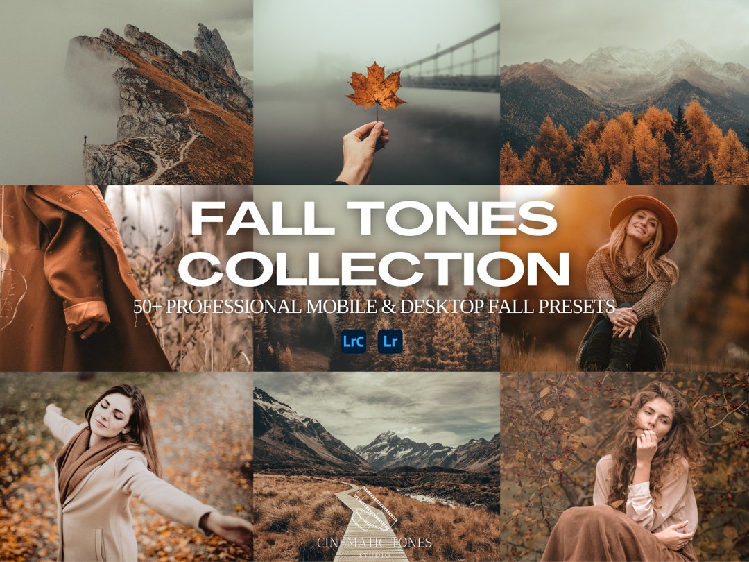 50+ Fall Presets Bundle for Lightroom Mobile and Desktop, Autumn ...