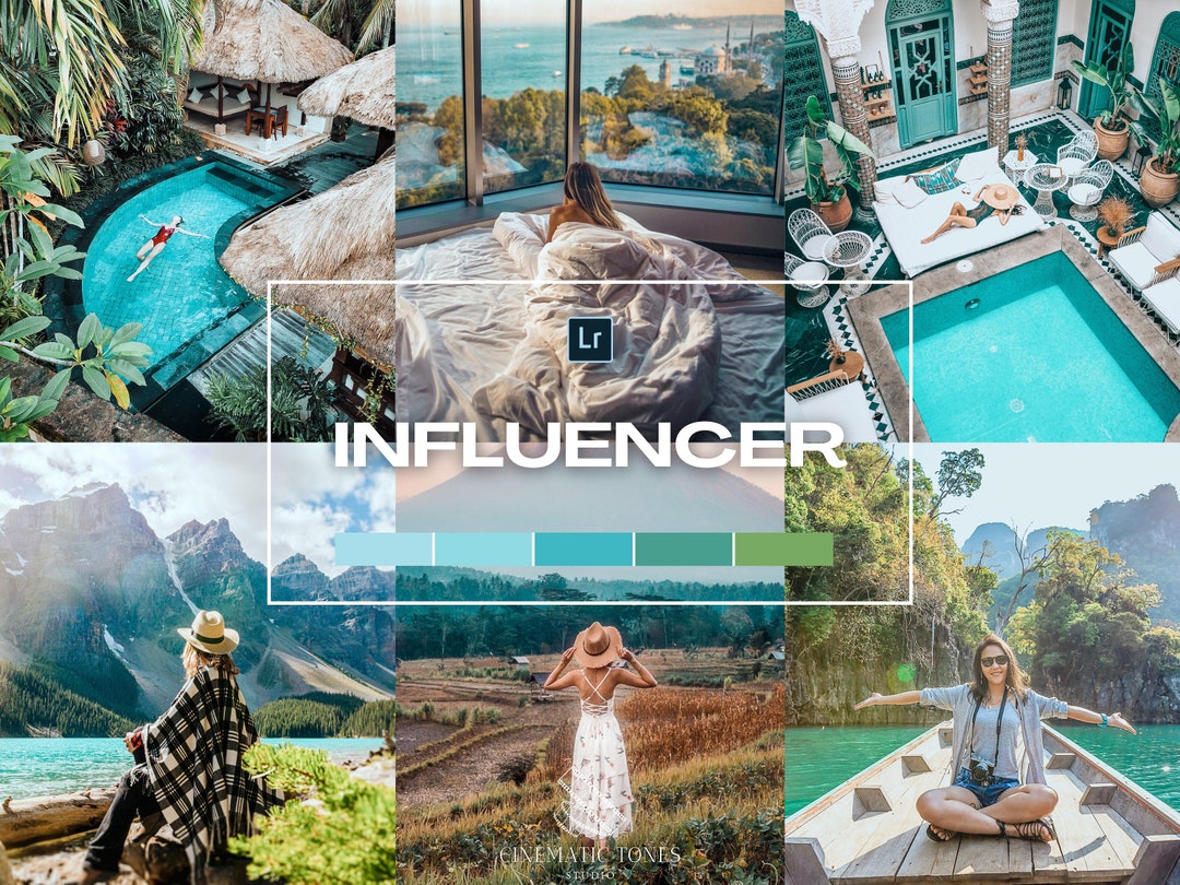 Bright Influencer Presets for Lightroom Mobile & Desktop, Summer ...