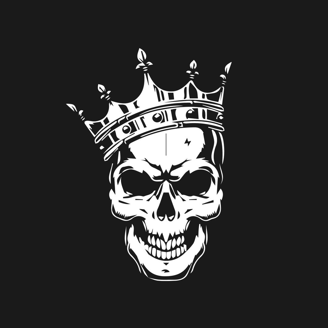 Cool Skull Skeleton Diecut Waterproof Sticker, Car Window Decal, Bumper ...