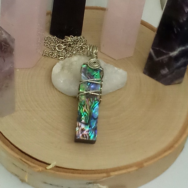 Abalone Necklace - Etsy