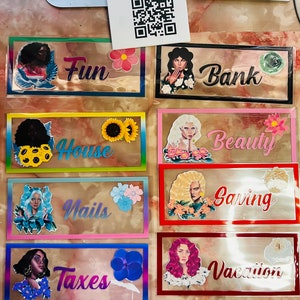 4 Clear Laminated Envelopes Cash Envelopes Sinking Funds Budgeting - Etsy