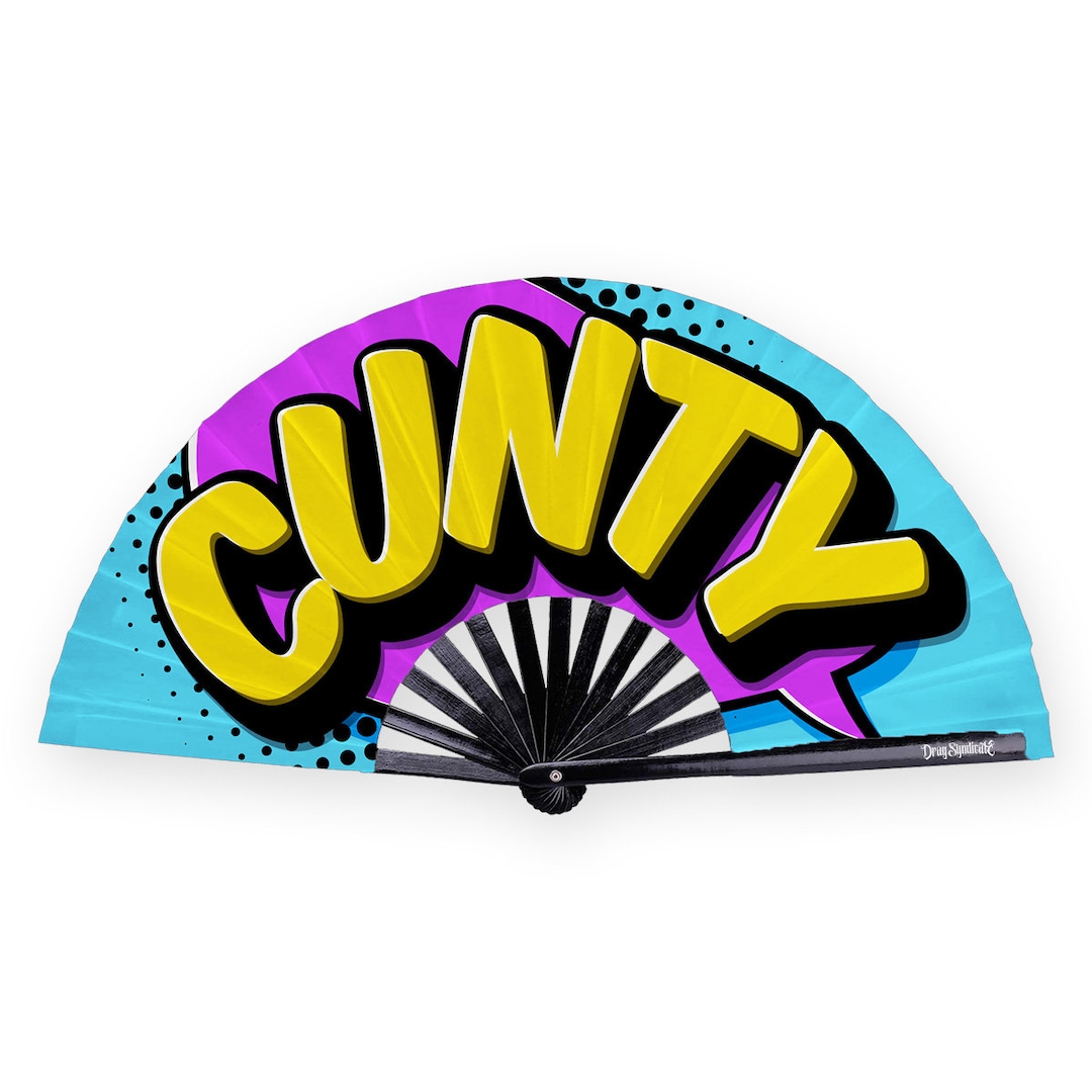 CUNTY Fan - Etsy