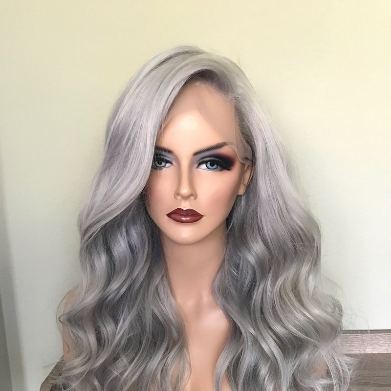 Silver Wigs - Etsy