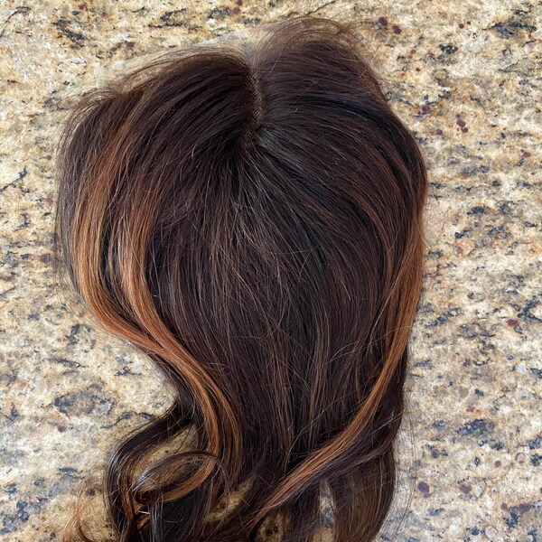 Wavy Hair Topper - Etsy