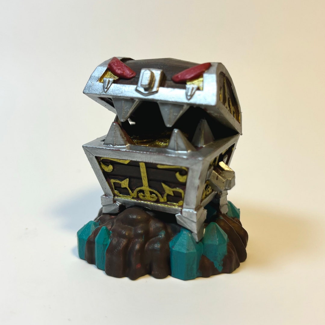 Custom Skylanders Chomp Chest Figure - Etsy