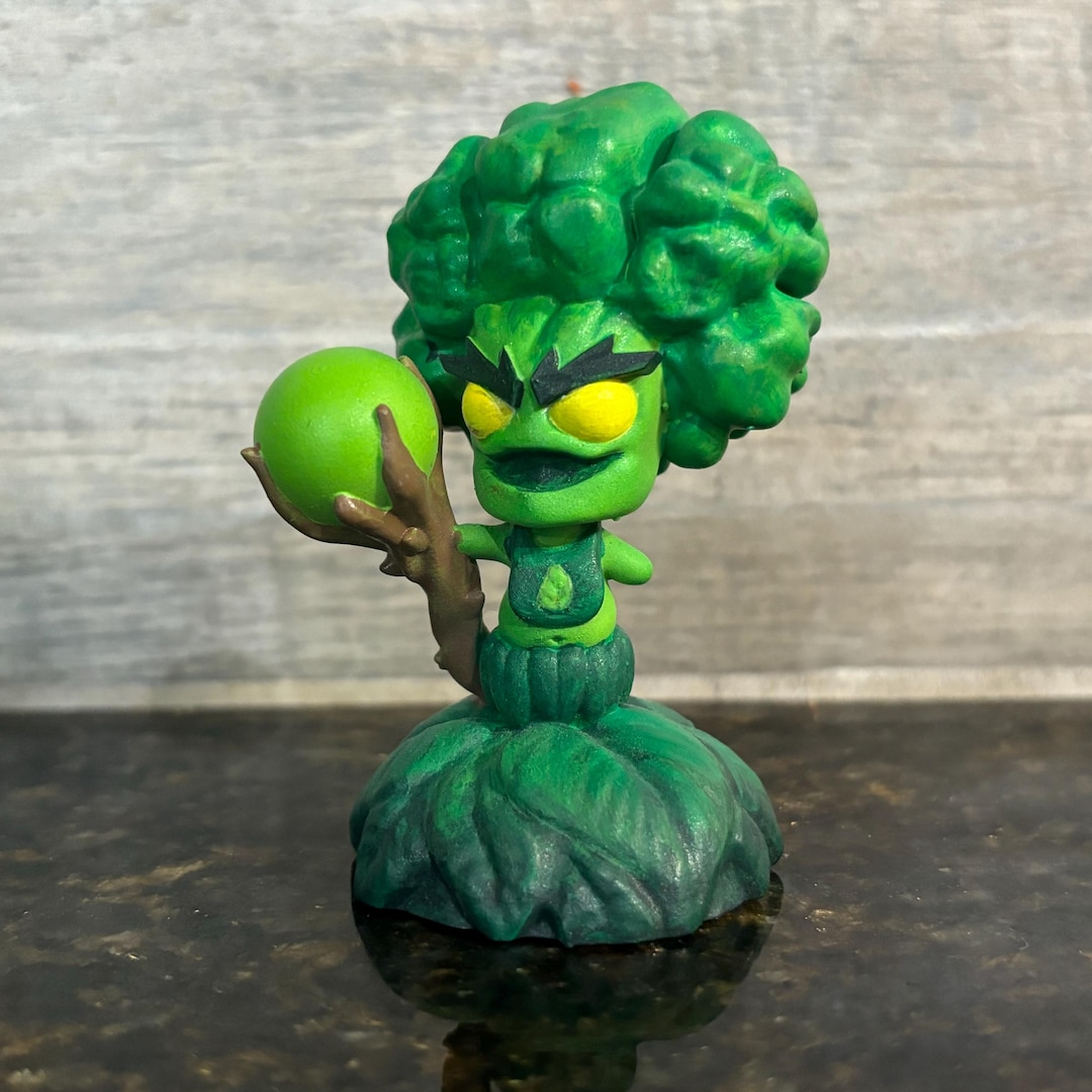 Custom Skylander Broccoli Guy 3d Print - Etsy