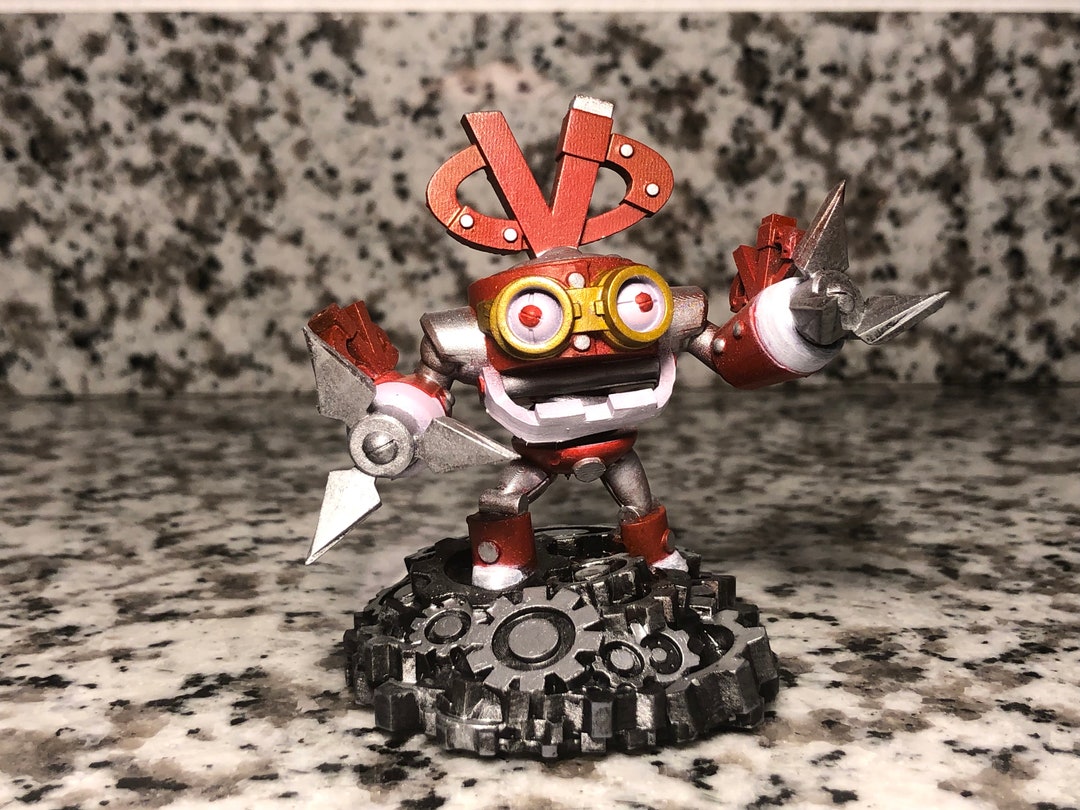 Custom Skylander Gearhead Wind up Figure (vvind Up) - Etsy