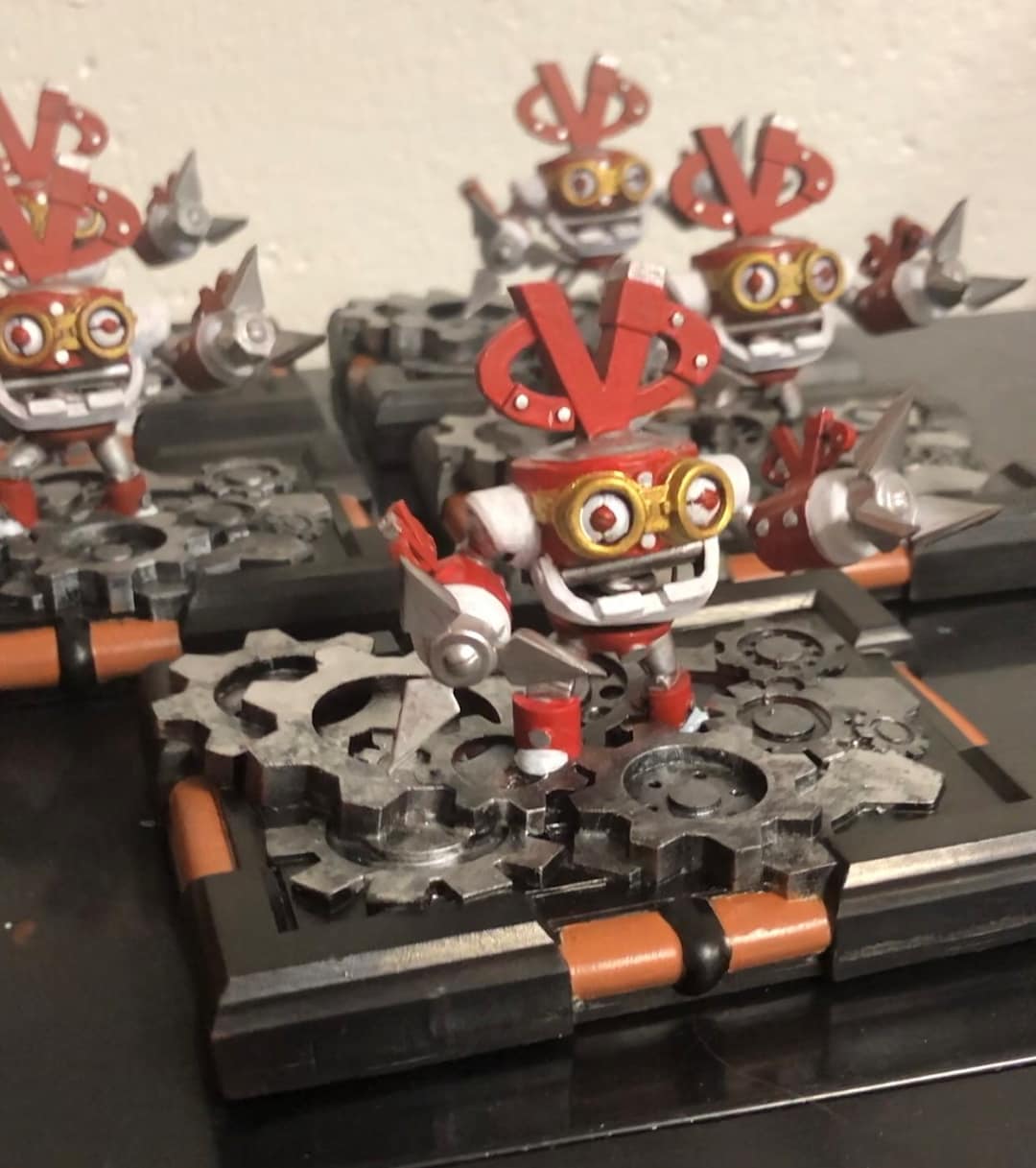 Custom Skylander Gearhead Wind up Figure - Etsy