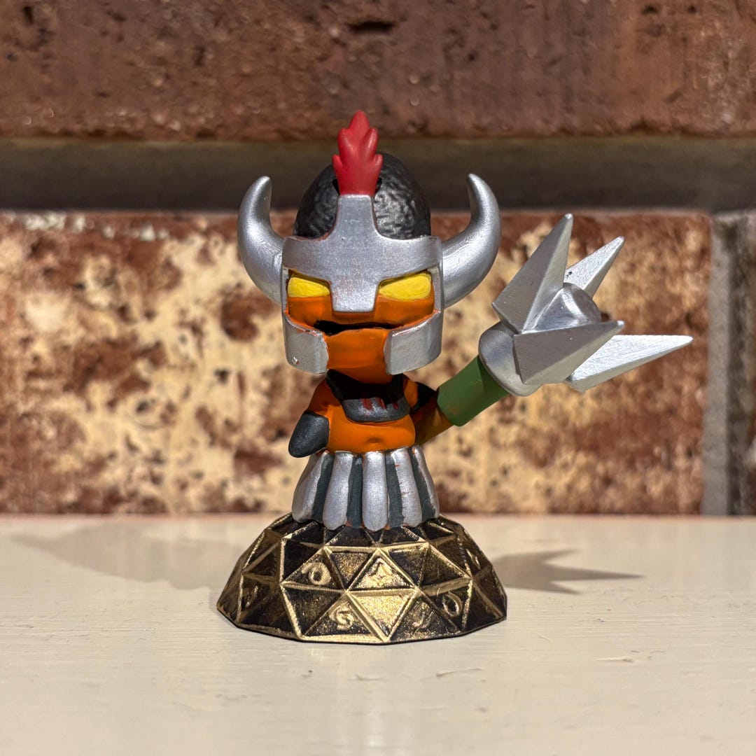 Custom Skylanders Rage Mage Figure - Etsy