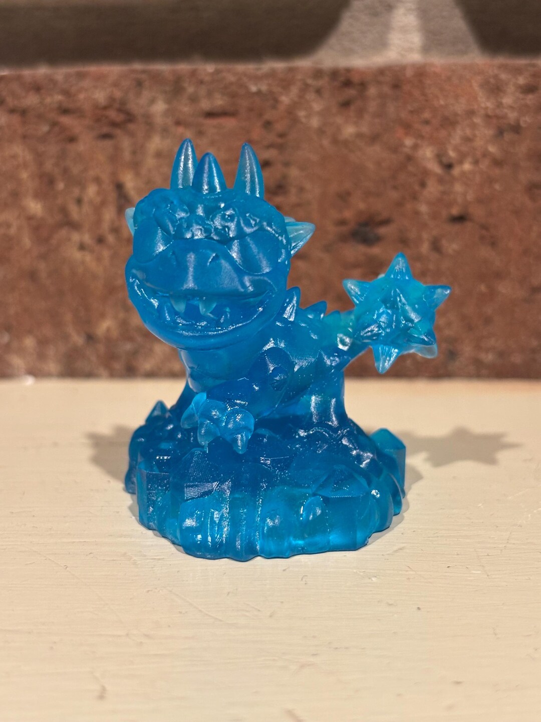 Custom Skylander Crystal Blue Bop - Etsy