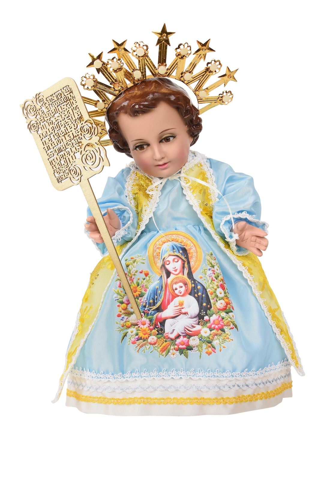 Handmade Nino Dios Outfit: Baby Jesus Candelaria Costume - Etsy