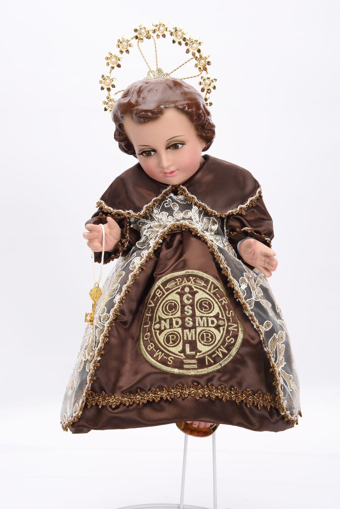 Nino Dios Outfit San Benito Nino Dios San Benito Baby Jesus Handmade ...