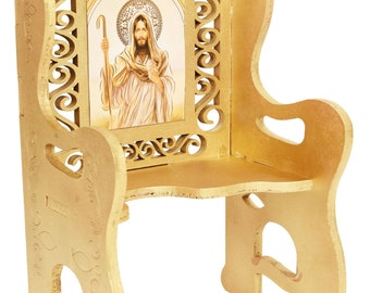 Sillita Para Niño Dios De Madera Labrada Sillita Para Niño - Etsy