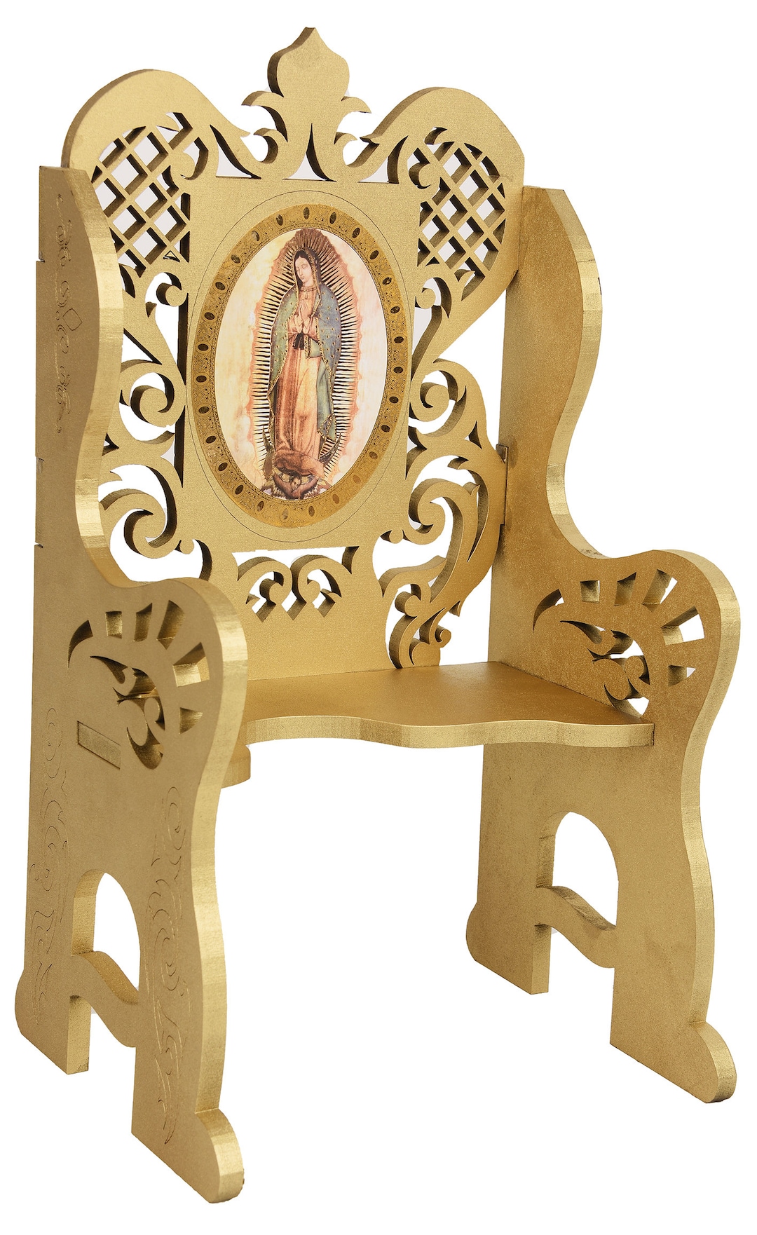 Sillita Para Niño Dios De Madera Silla Para Nino Dios Baby Jesus Chair ...