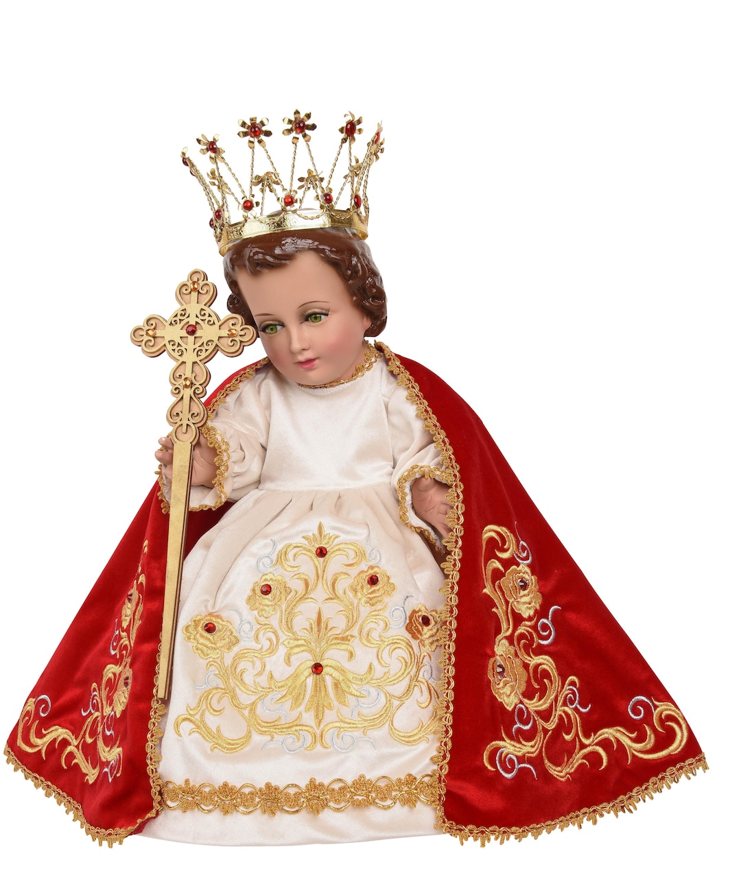 Nino Dios Outfit Cristo Rey, Trajecito Nino Dios Cristo Rey Baby Jesus ...