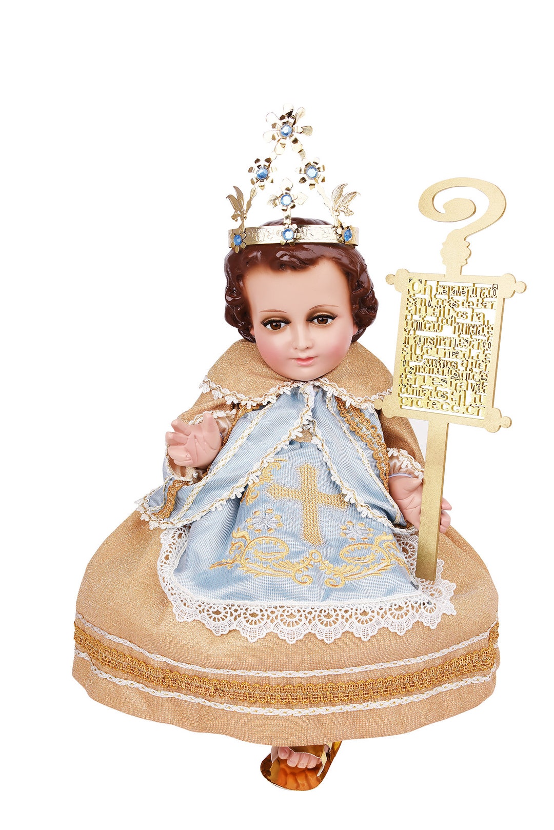 Handmade Baby Jesus Outfit: San Nicolas De Bari Nino Dios - Etsy