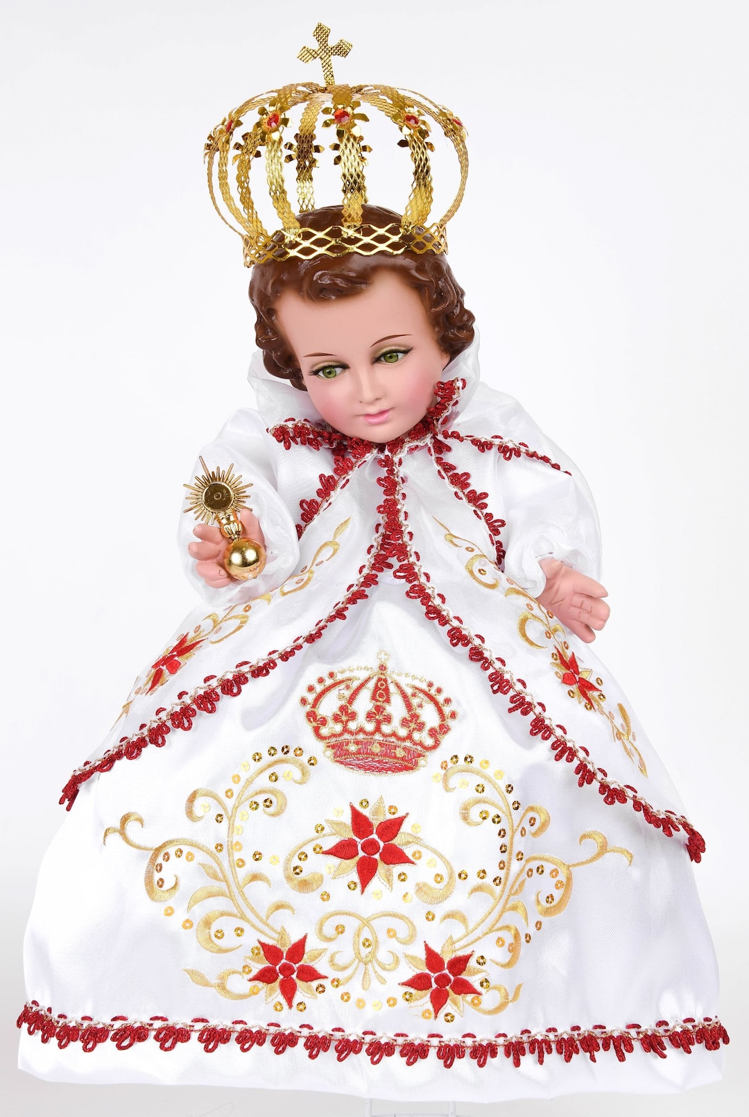 Nino Dios Outfit Cristo Rey, Trajecito Nino Dios Cristo Rey Baby Jesus ...