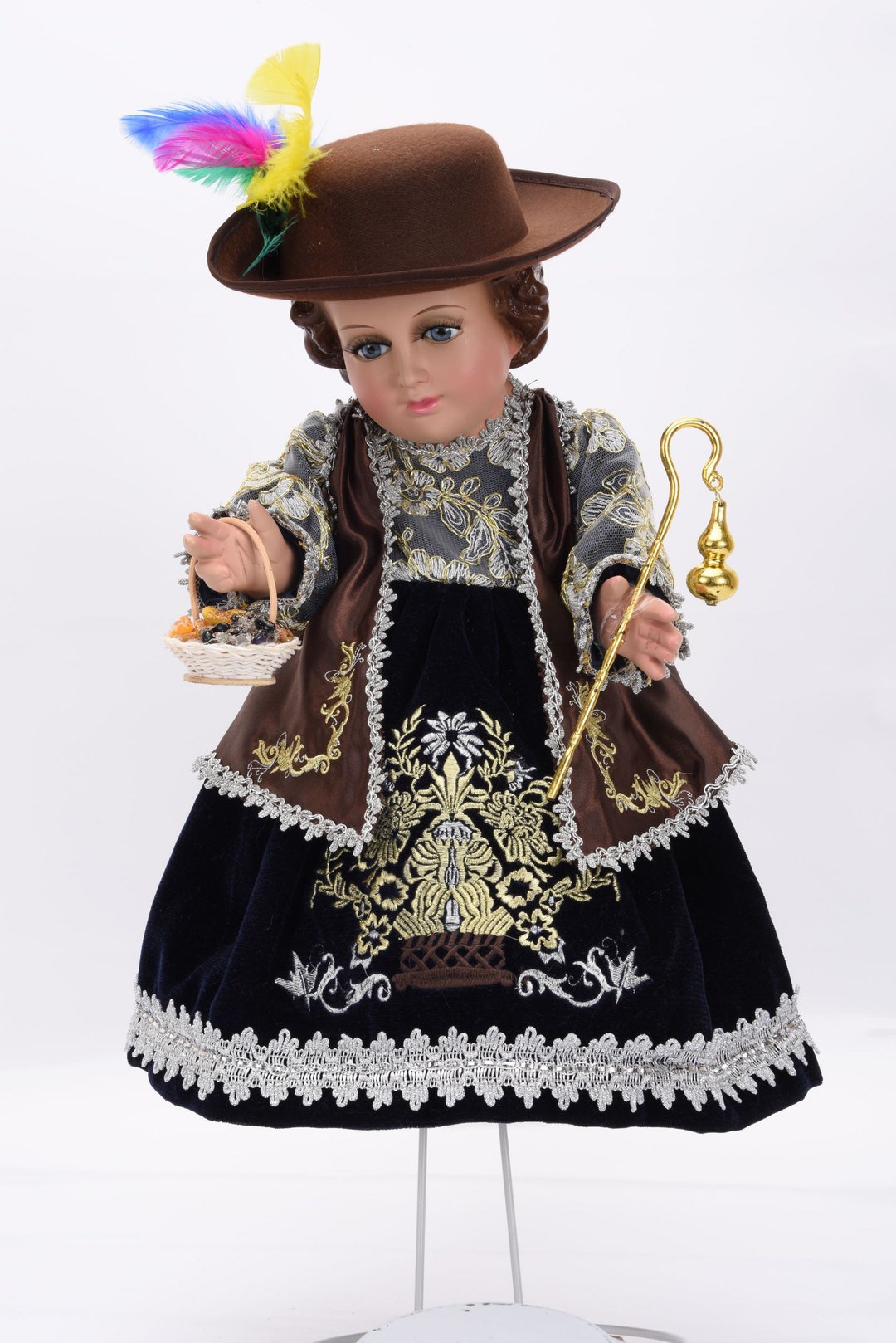 Handmade Nino Dios Outfit: Santo Niño De Atocha, Baby Jesus Clothes - Etsy