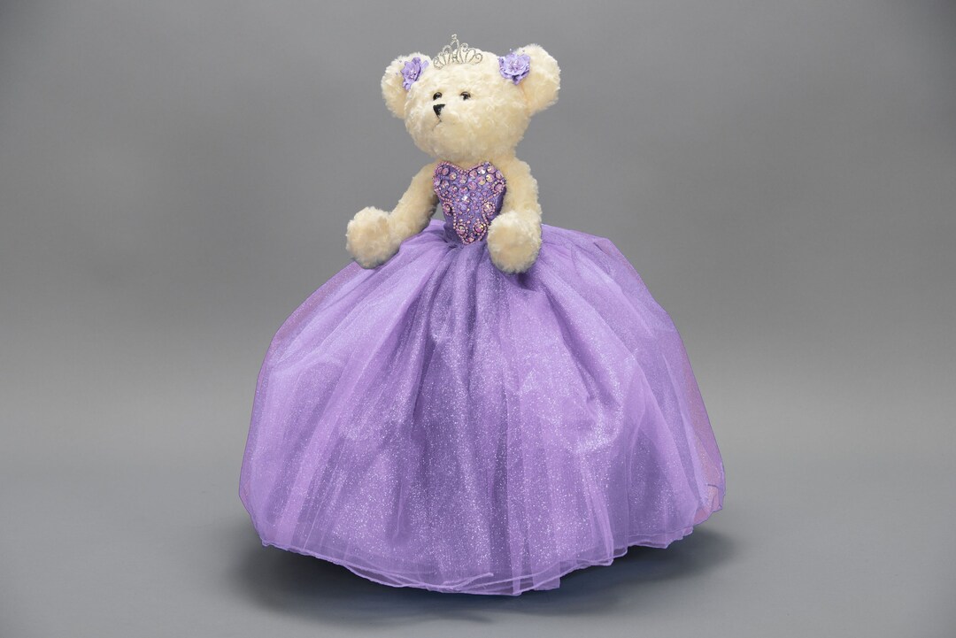 Quinceanera Bear: Tutu Dress, Sweet Sixteen Gift - Etsy