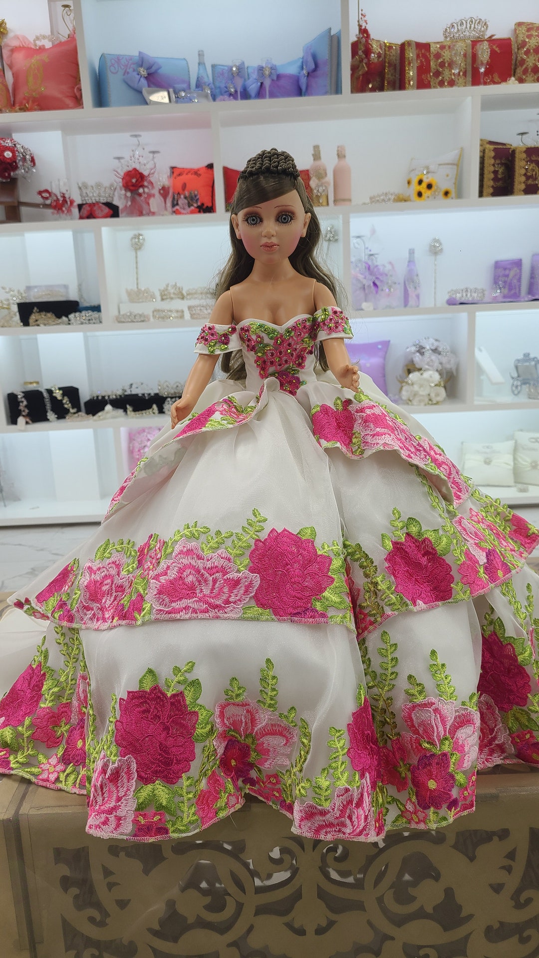 Quinceanera Dolls Quinceanera Bear Quinceanera Last Doll Quince Gift ...