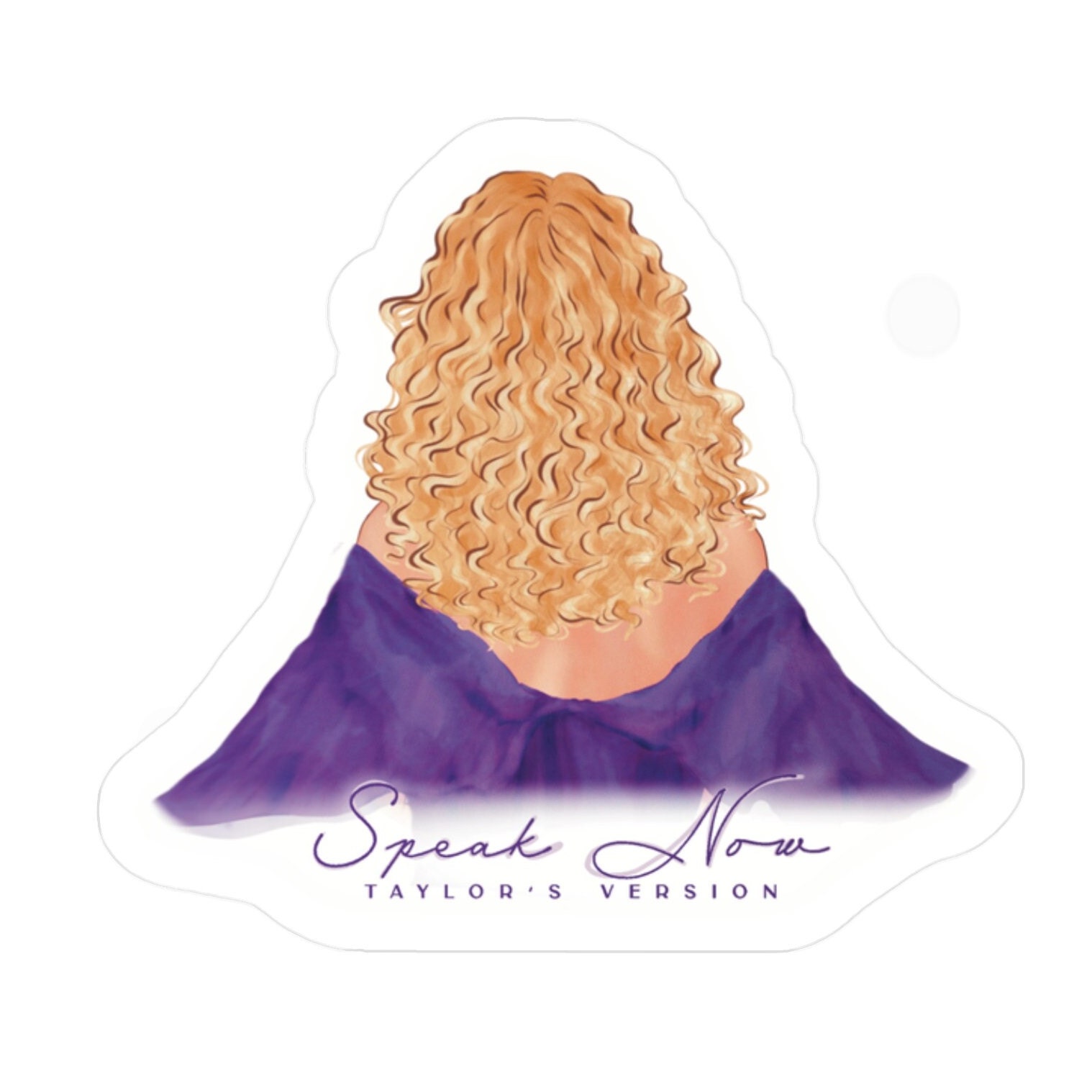 Speak Now Taylor's Version Taylor Sticker - Etsy