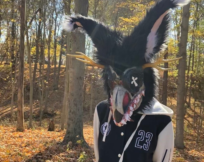Crow Skull Fursuit Mask - Etsy