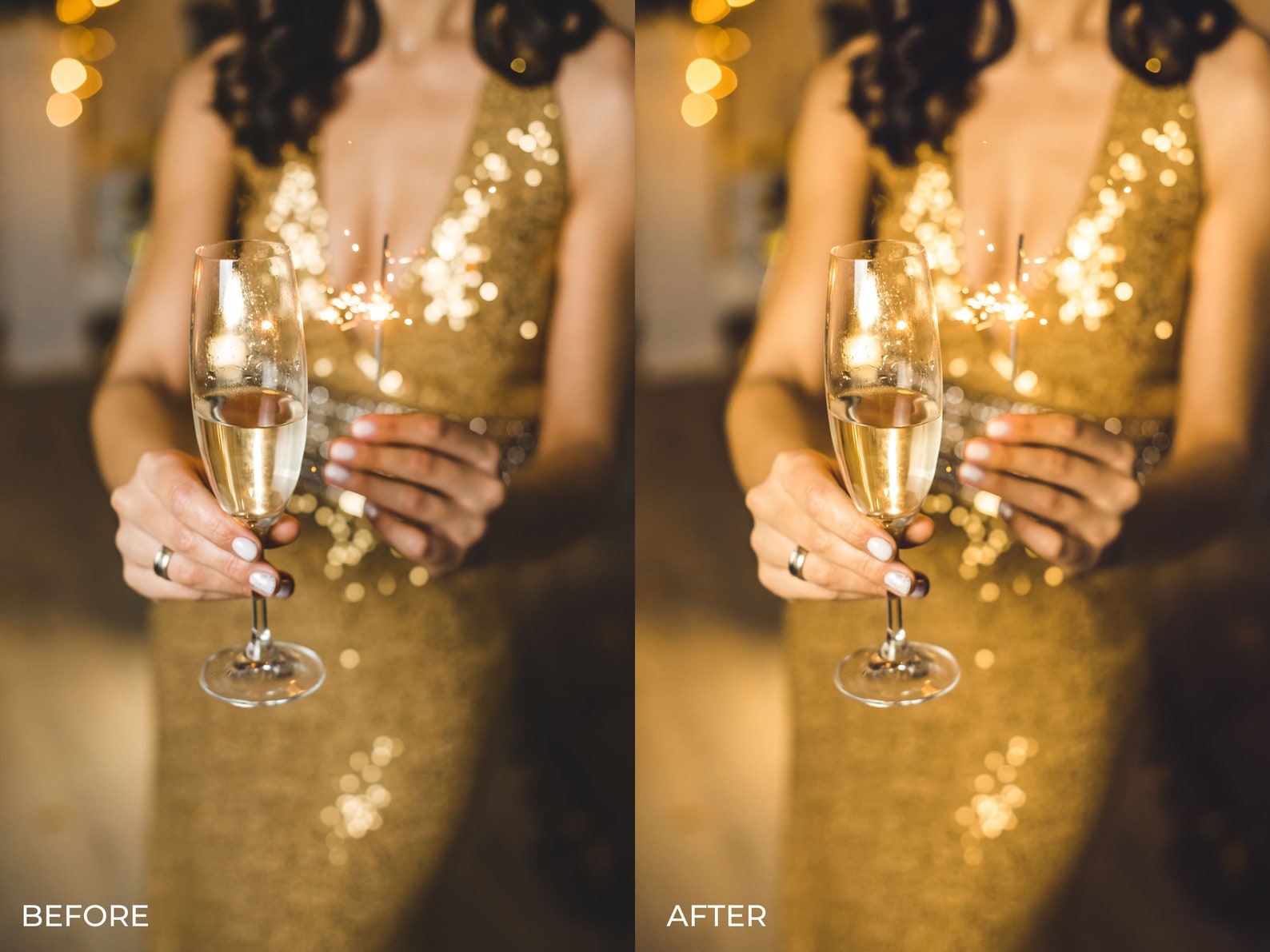 5 GOLD PRESETS | Gold Lightroom Presets | Warm Presets | Gold Instagram ...