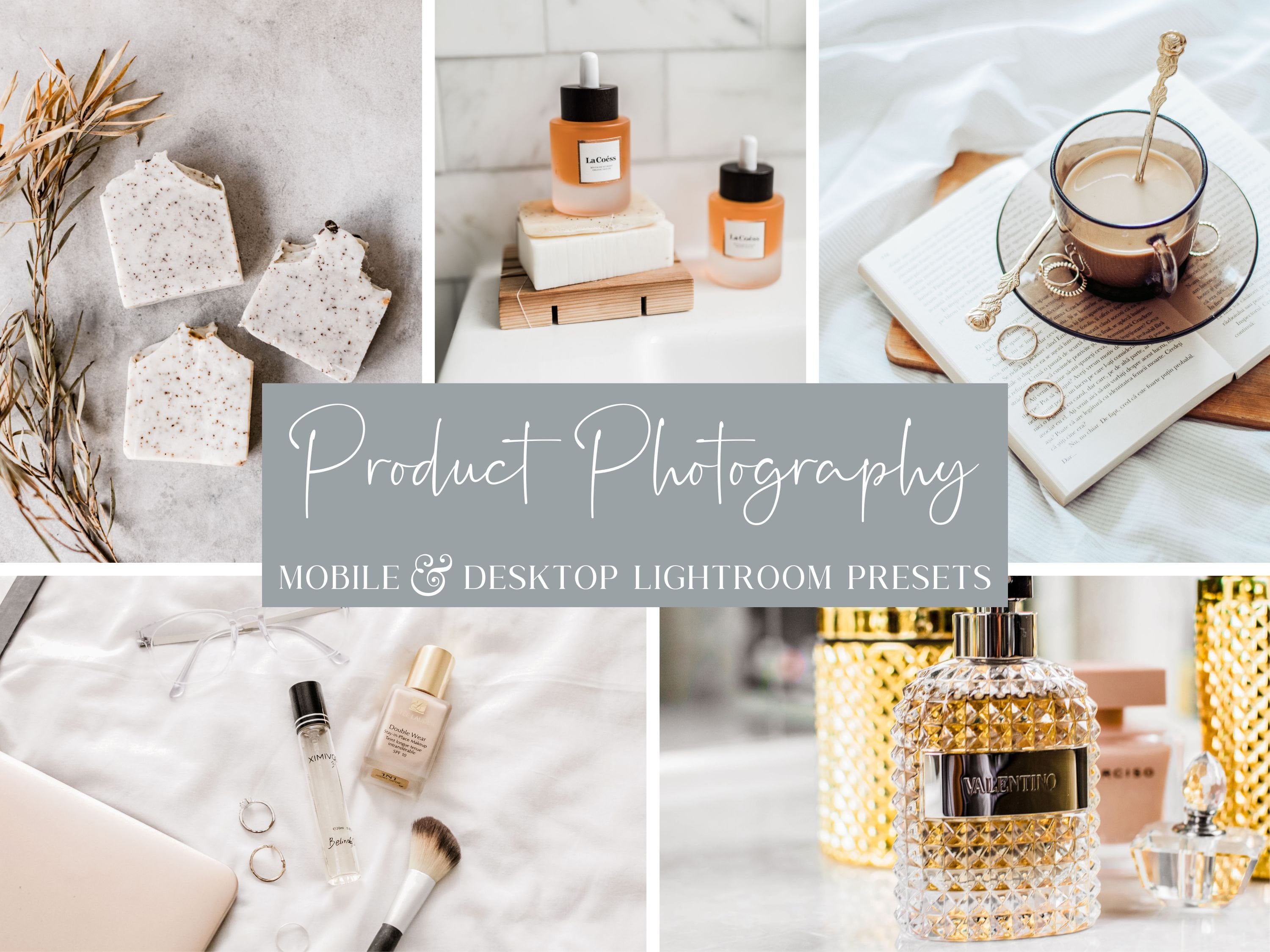 5 PRODUCT PHOTOGRAPHY PRESETS Clean Lightroom Presets Blogger ...