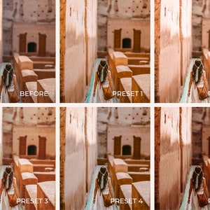 5 TERRACOTTA PRESETS | Terracotta Lightroom Presets | Warm Terracotta ...
