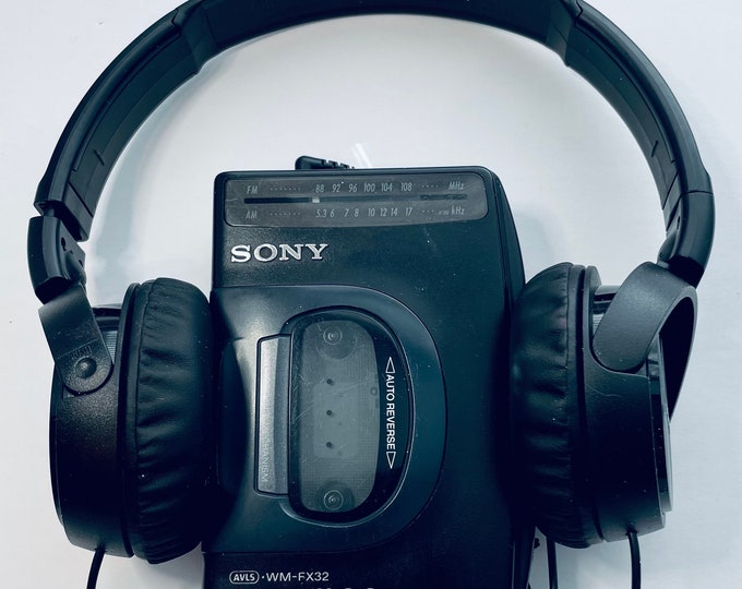 1980’s Sony Walkman WM-FX32 With Headphones - Works - Etsy