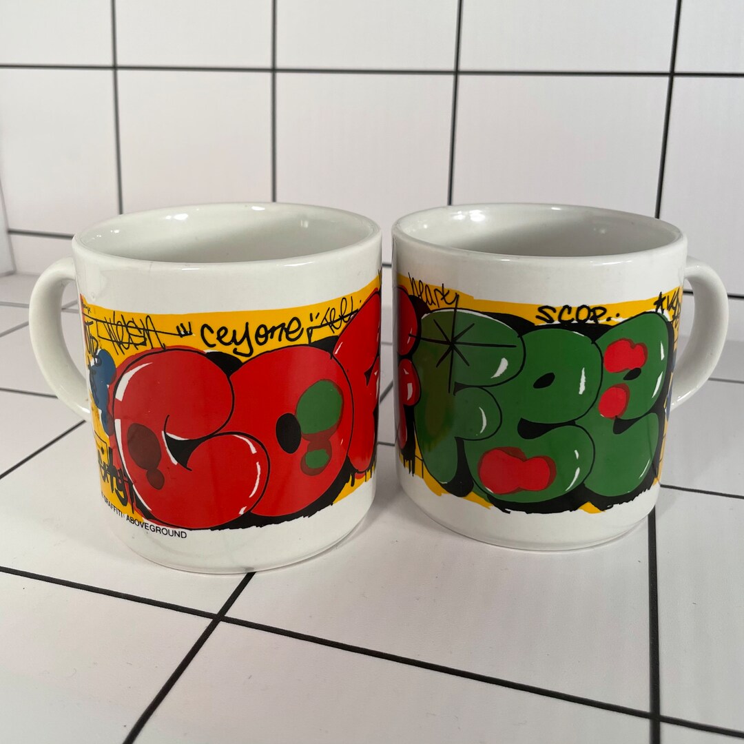 Graffiti Aboveground Gallery Coffee Mugs - 2 - Etsy