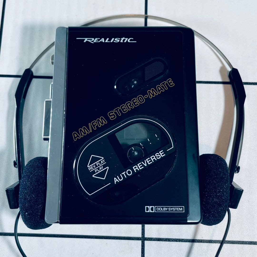 1980s Realistic SCP-27 Radio Cassette Player With Headphones - Etsy