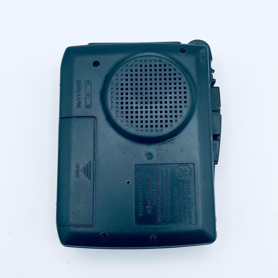 1990’s GE Portable Cassette Player Recorder With Headphones - Works ...