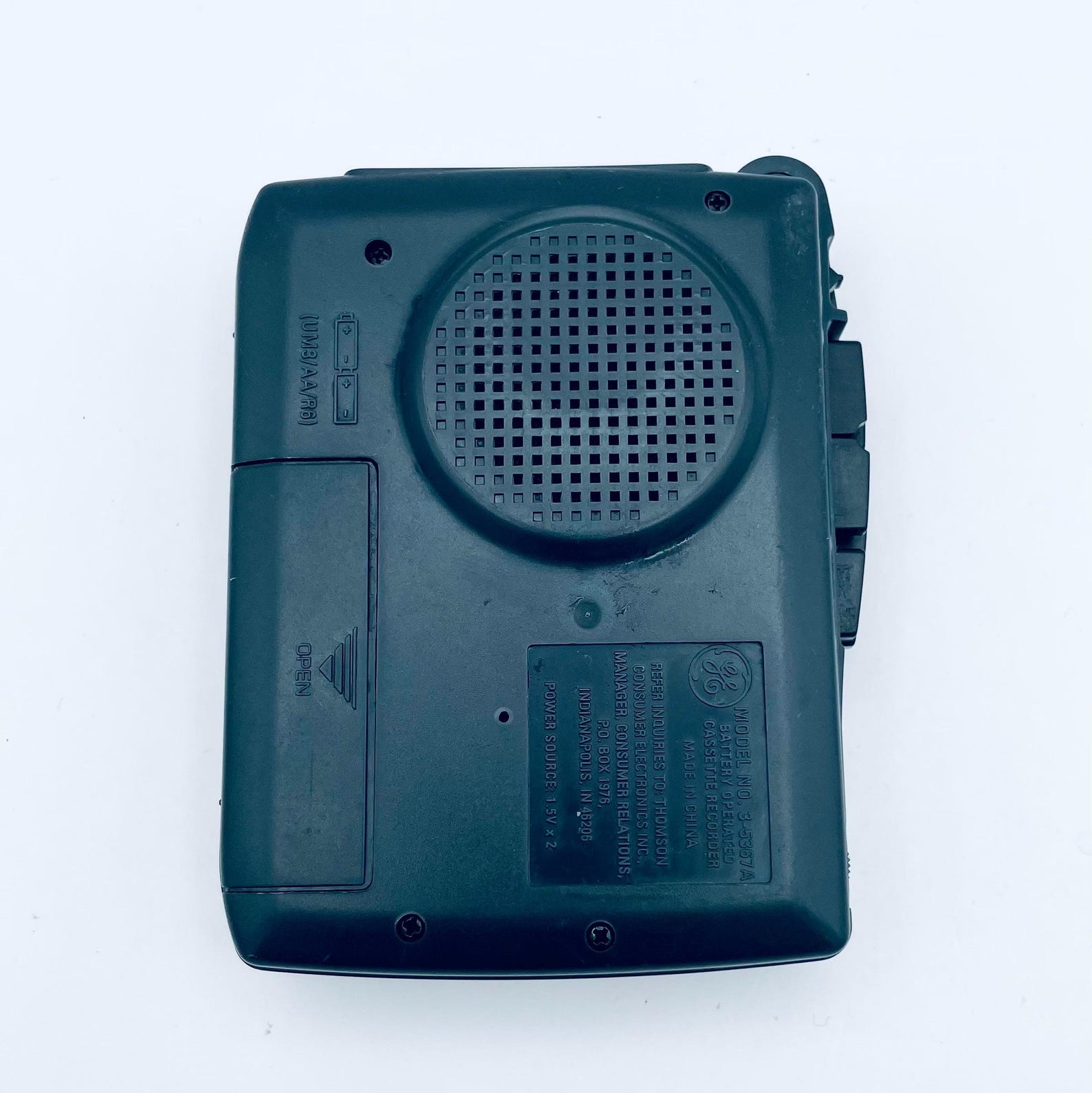 1990’s GE Portable Cassette Player Recorder With Headphones - Works ...