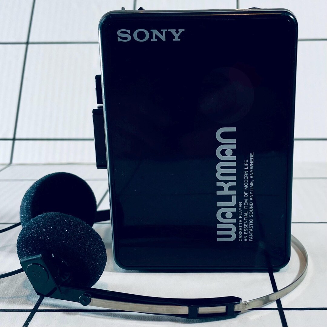Vintage Sony Walkman WM-A10 Cassette Player With Headphones Works - Etsy